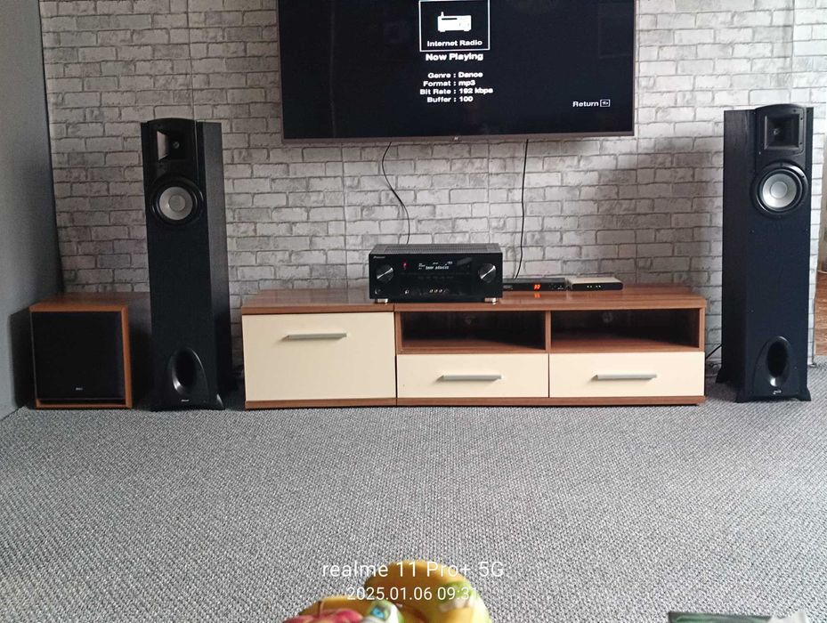 Pioneer VSX-921k kolumny Klipsch F10 sub Kef Q4 Lelów • OLX.pl