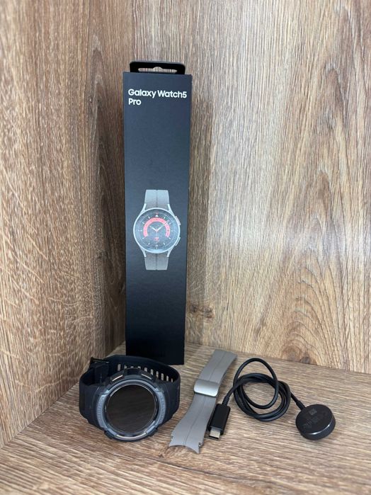 Smartwatch Samsung Galaxy Watch 5 Pro SM-R920 Gray Titanium 45mm Ruda ...