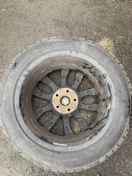 Диски VW оригінал T5 T6 R18 5x120 + Bridgestone Blizzak VRX 255/45 R18 ...