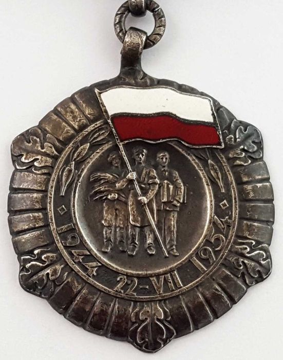 Medal 10-lecia Polski Ludowej 1944 - 1954 Warszawa Wawer • OLX.pl