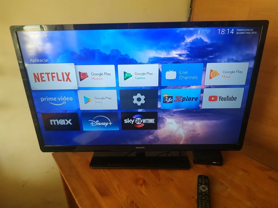 Tv 40" Philips+Smart TV dekoder WIFI android tv YouTube Netflix Okazja Warszawa Bemowo • OLX.pl