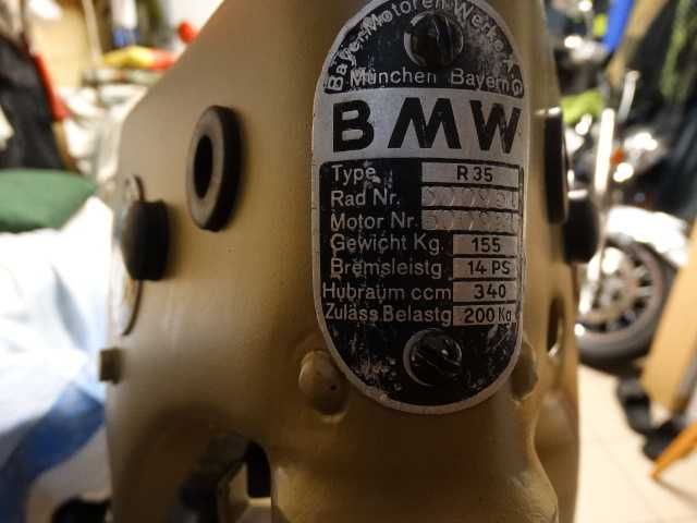BMW R35 1937r Zarejestrowany białe tablice Gdynia Babie Doły • OLX.pl