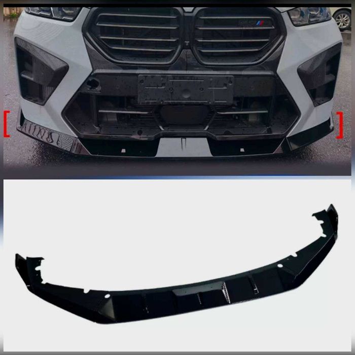 Сплиттер BMW X5M F95 G05 F96 G06 X6M диффузор спойлер губа пороги: 5 ...