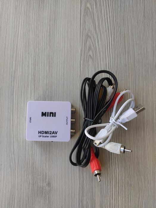 Перехідник HDMI на тюльпани (AV), MINI HDMI2AV: 255 грн. - Аксесуари ...