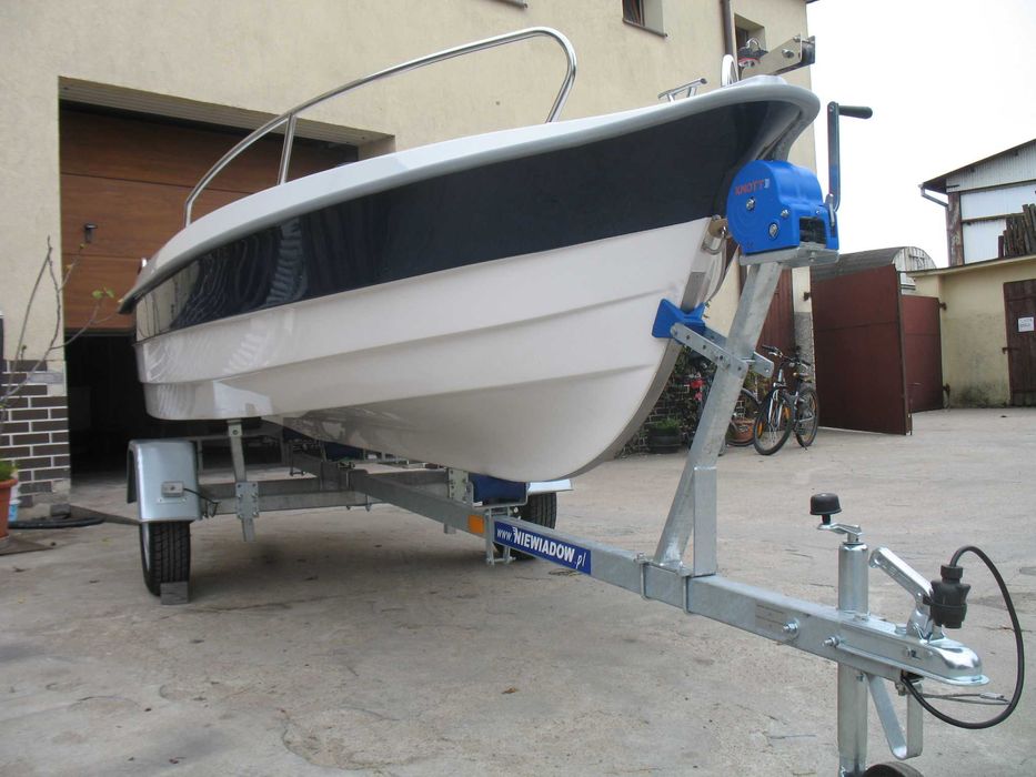 Łódź wędkarska NECKO 420 PRS 5 osobowa Augustów • OLX.pl