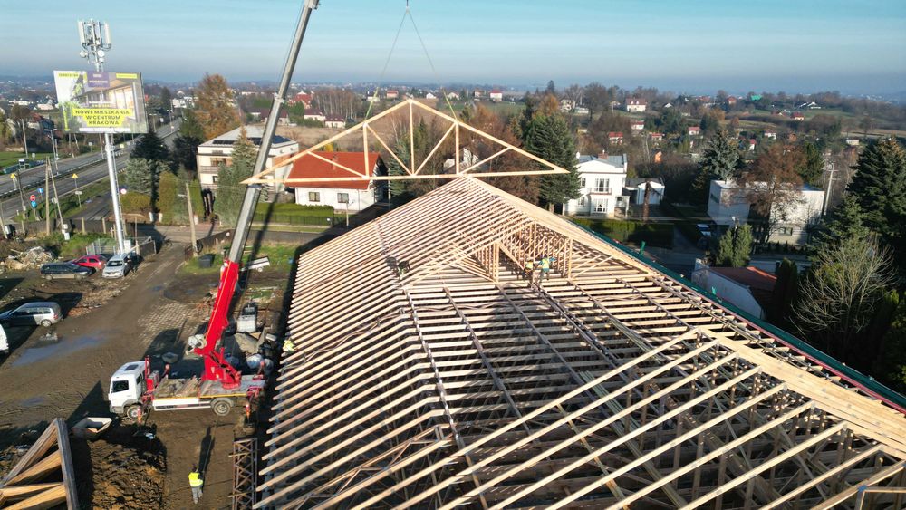 Wiązary bindry kratownice prefabrykowane konstrukcje Siemianowice ...