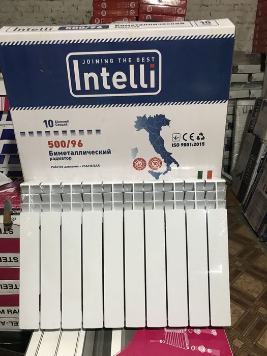 Intelli 500/100 біметалевий радіатор опалення Італія: 265 грн ...