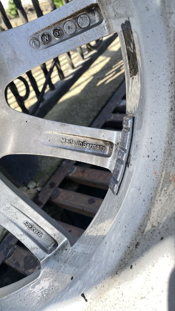 Диски Ronal Made in Germani R17: 150 $ - Диски Котелеве на Olx
