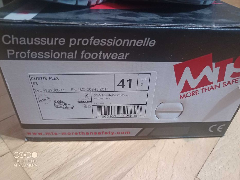 Buty BHP Safety shoes S3 - CURTIS FLEX - MTS r. 41 - nieużywane Sędziszów Małopolski • OLX.pl