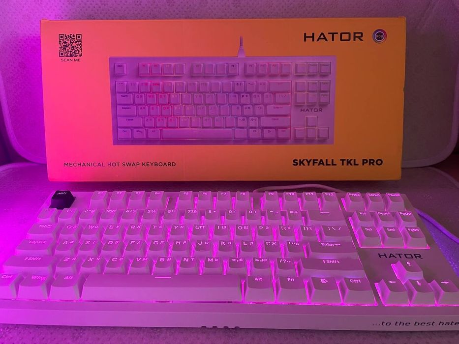 Механіка! Клавіатури Hator, Logitech, Ajazz: 950 грн. - Периферійні пристрої Вишгород на Olx