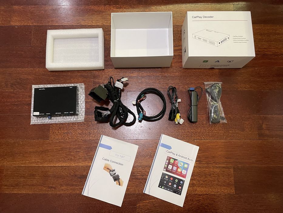 Bmw nawigacja nawi NBT CarPlay car play box dekoder X5 X6 f15 f16 f85 ...