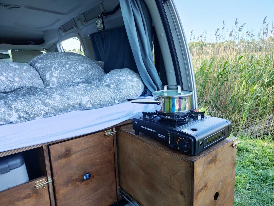 Kamper mini do wynajęcia Poznań Caddy Maxi / minivan / mini kamper ...