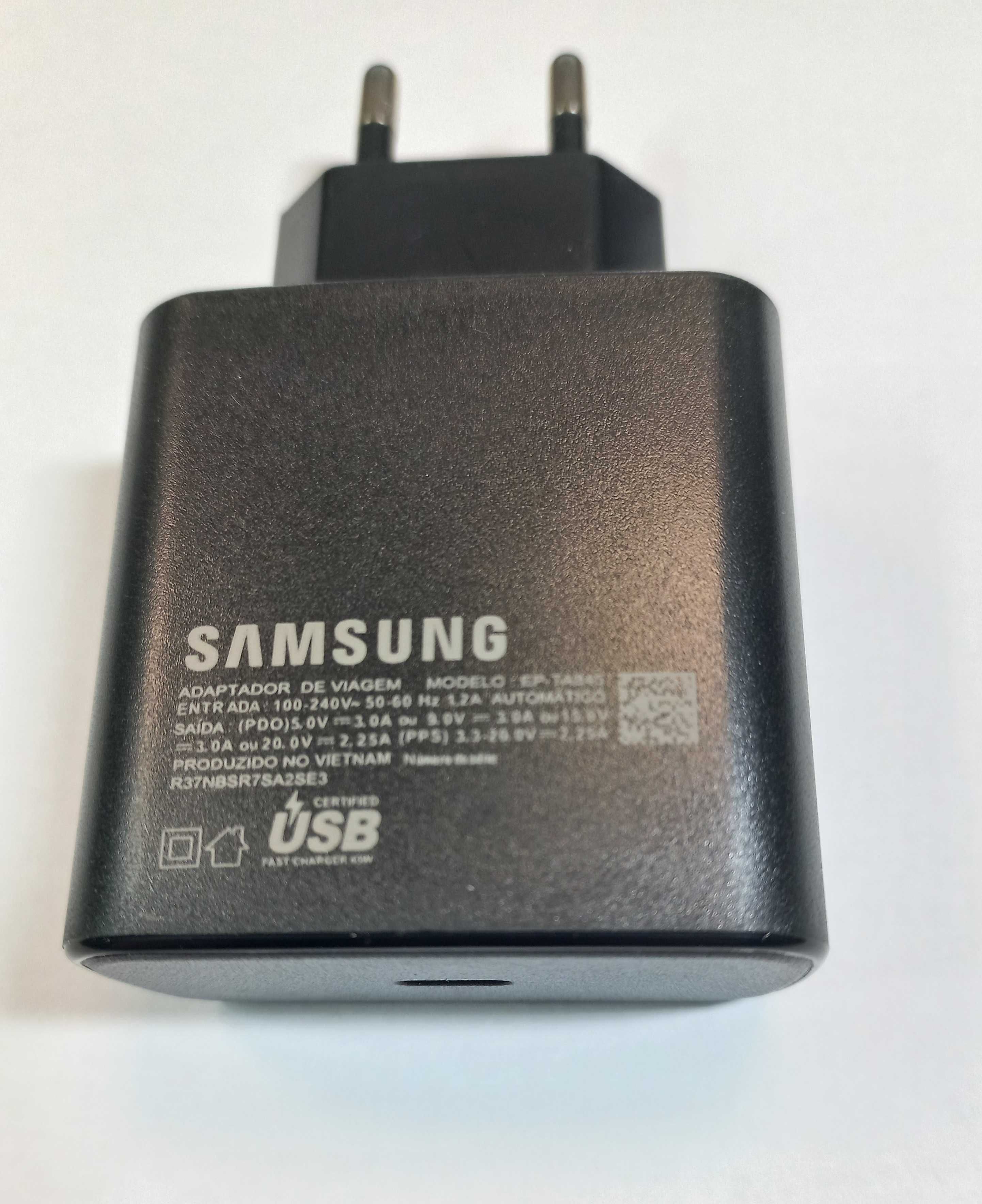 Мережевий Зарядний пристрій Samsung 25W 45 W c кабелем Type-C: 320 грн ...