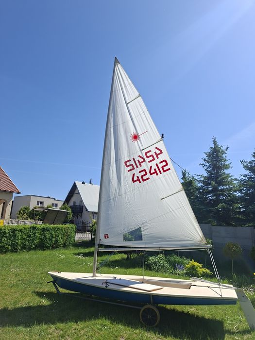 Laser Standard – gotowy do pływania / stan bardzo dobry Chojnice • OLX.pl