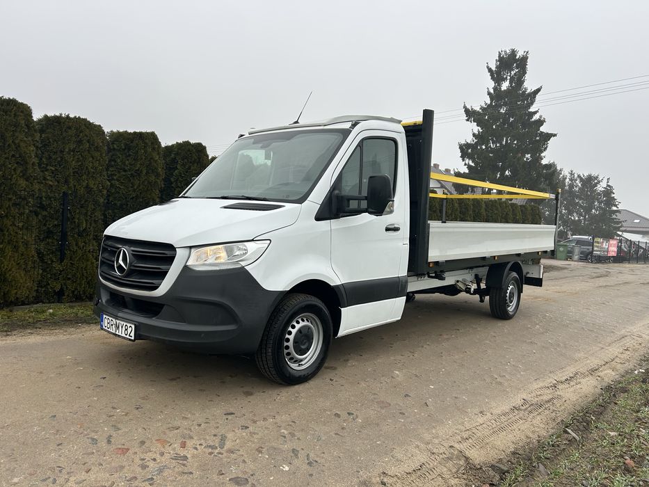 Mercedes -Benz Sprinter 2.7 CDI 907 model 2019r Hak 3500kg Skrzynia ...