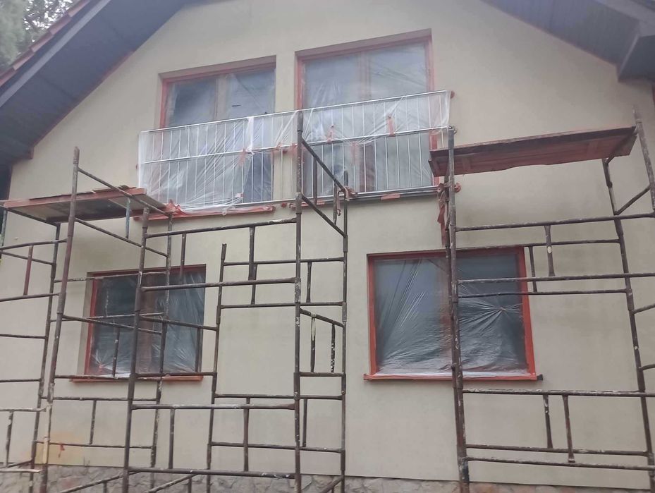 Malowanie elewacji. Wolne terminy !!! Łowicz • OLX.pl