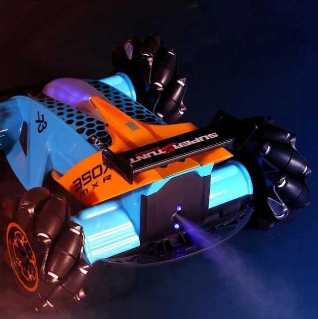 Машина на радиоуправлении DRIFT TurboAir с подсветкой и паром,красная ...