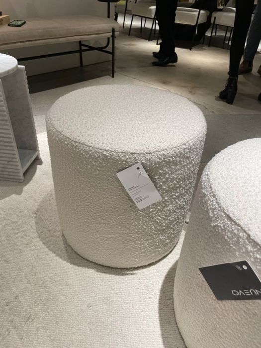 Пуф круглый Барашек: 1 000 грн. - Меблі для передпокою Київ на Olx