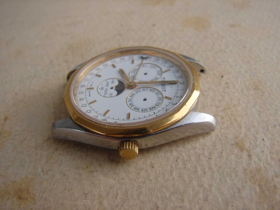 Tissot z fazami księżyca - stary zegarek Warszawa Wola • OLX.pl