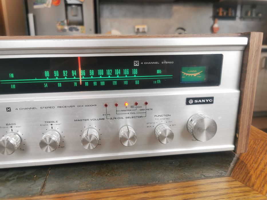 Amplituner Sanyo DCX-3300KB Super Stan do Radmor Unitra Diora Żeliszów ...