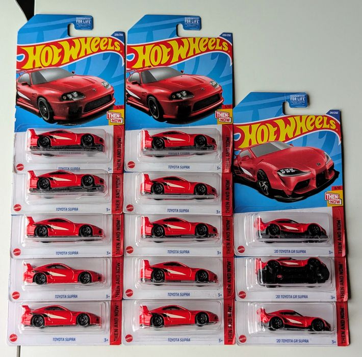 Хот вілс тойота супра hot wheels toyota supra a80 mk4 20 gr red червон ...