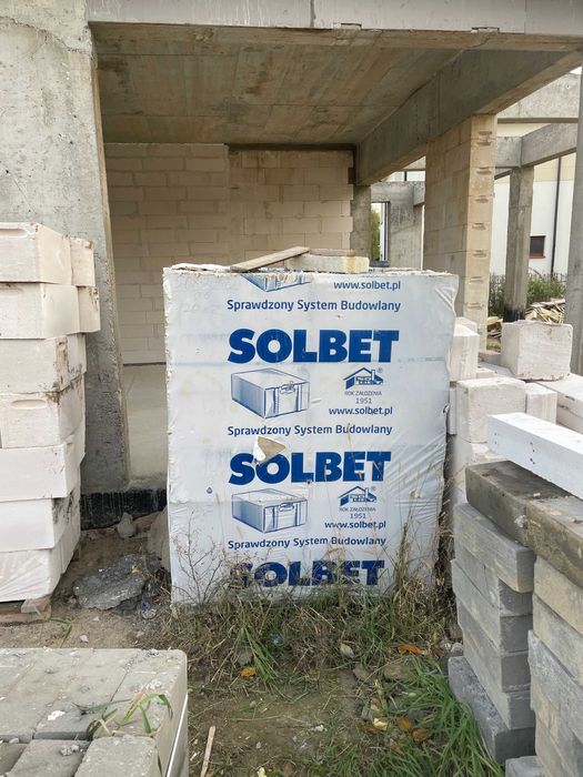 Gazobeton, Pustak, Solbet 600, supporex, bloczki, bloczek 24 cm ...