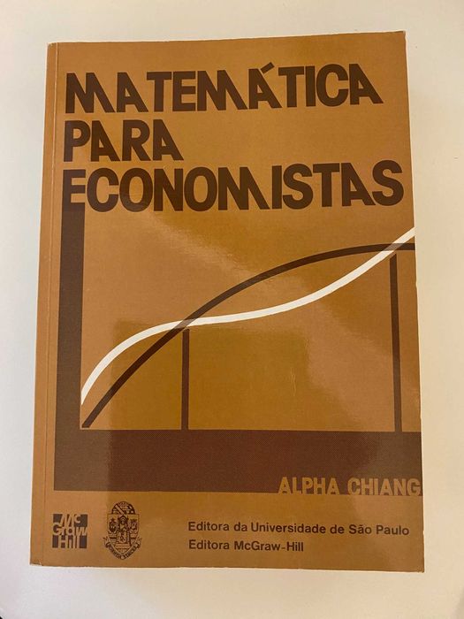Matemática para Economistas Alpha C. Chiang Estrela • OLX Portugal