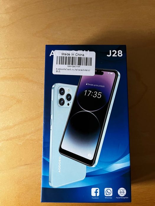 AODOEU j28 смартфон в наявності фіолетові та золоті: 1 950 грн. - Мобільні телефони / смартфони ...