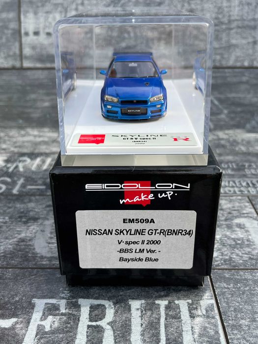 Make Up Eidolon 1/43 Nissan Skyline BNR34 V-spec II BBS LM ver: 11 500 ...