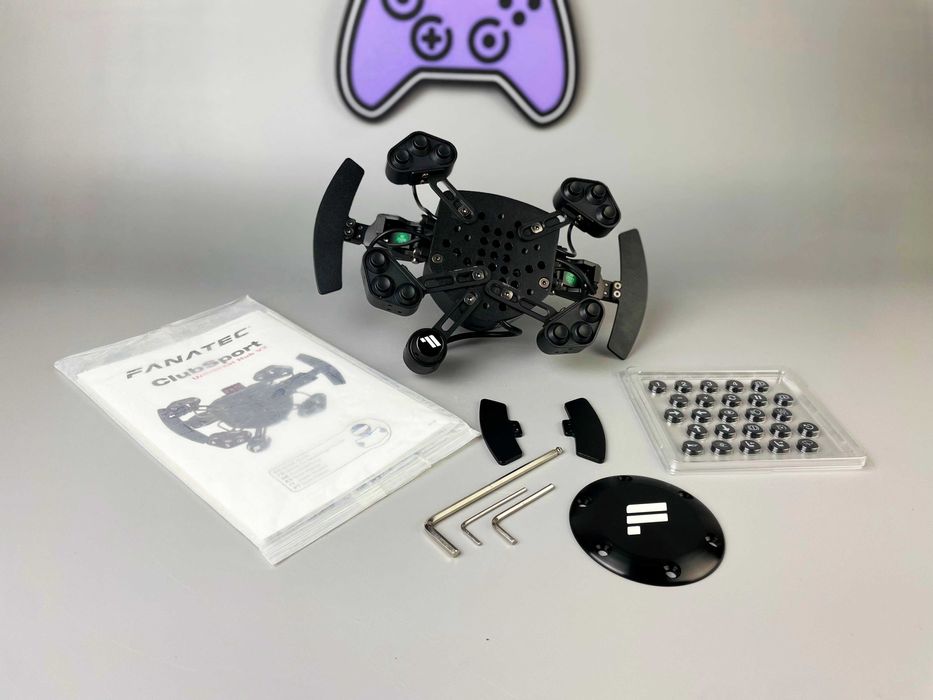 Fanatec ClubSport Universal Hub V2 + кермо Podium NASCAR. Гарантія.: 18 ...