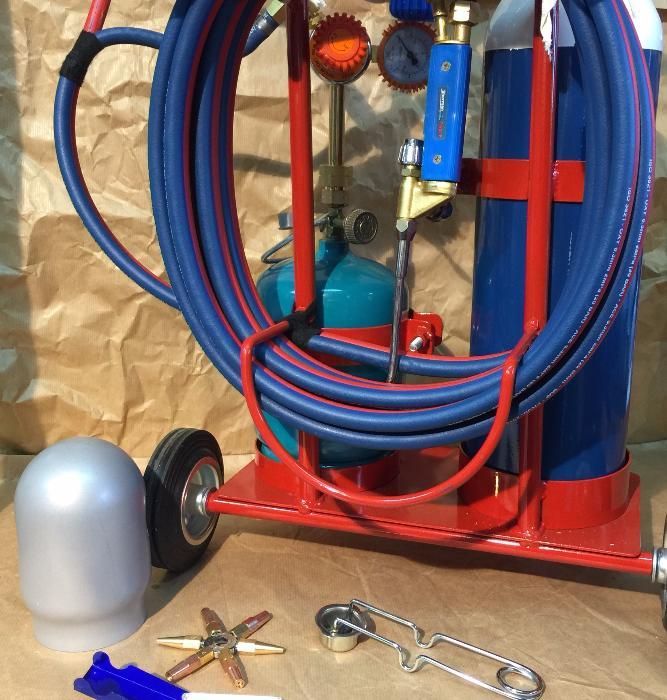 PALNIK Gazowy ZESTAW do LUTO-SPAWANIA Sherman Oryginał Nowe Zestawy ...