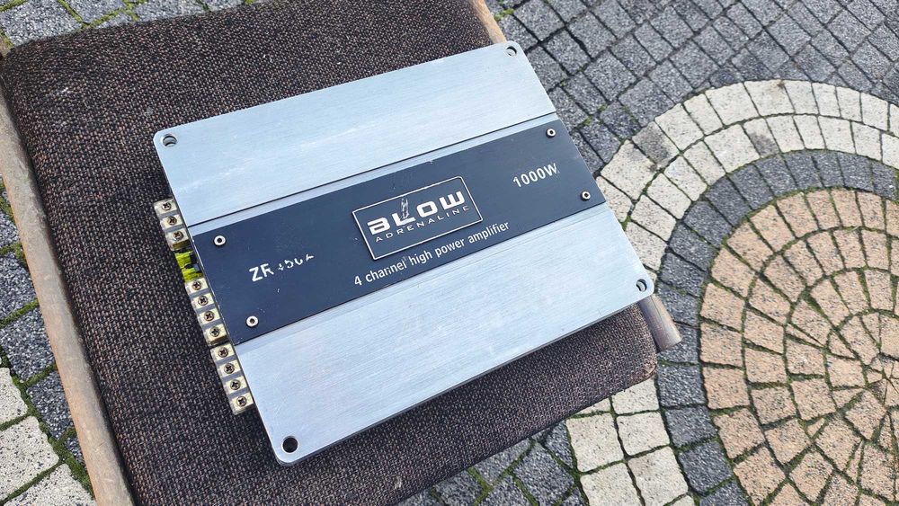 Wzmacniacz samochodowy 4 kanałowy Blow ZR450A, Wys.darmowa Niegowonice • OLX.pl