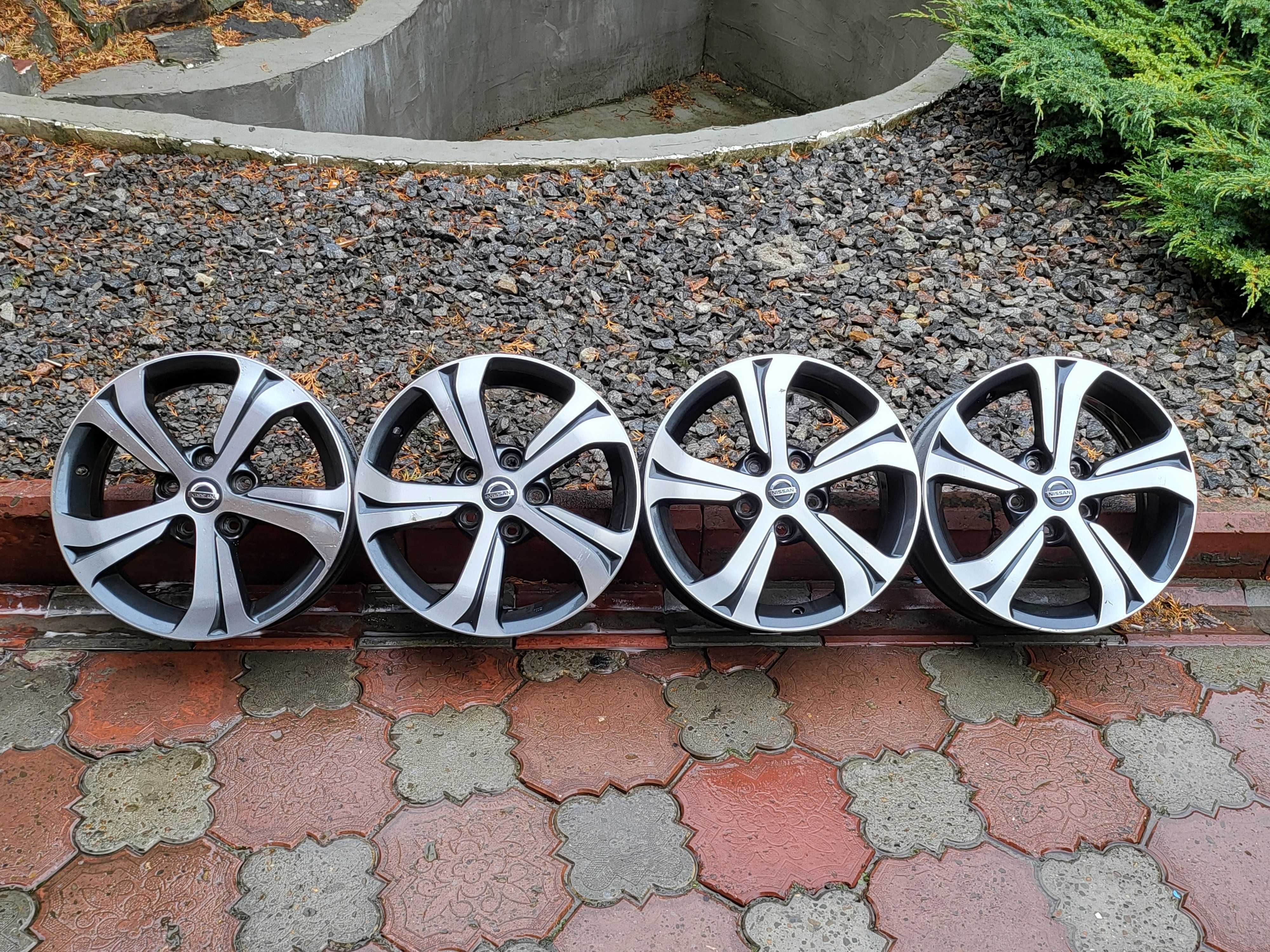 Легкосплавні диски Титани Nissan R16 5x114.3 Note Micra Pulsar qashqai ...