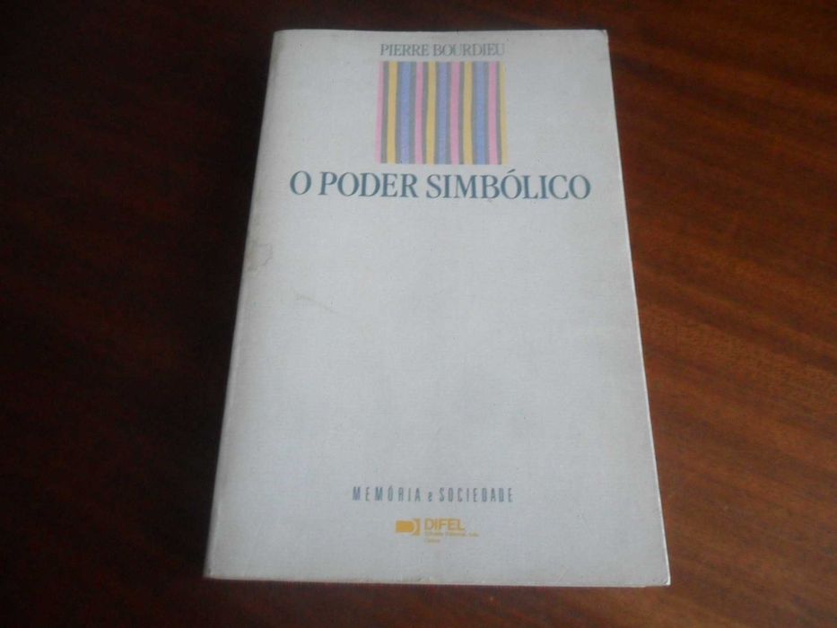 "O Poder Simbólico" de Pierre Bourdieu - 1ª Edição de 1989 Carcavelos E ...