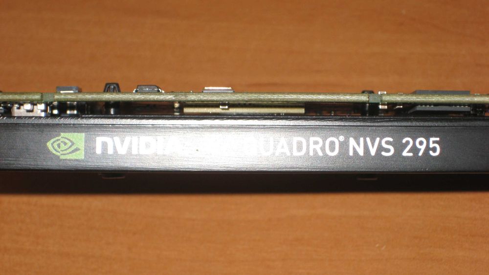 Видеокарта Nvidia GeForce Quadro NVS295 256MB DDR3 2xDisplayPort: 200 ...