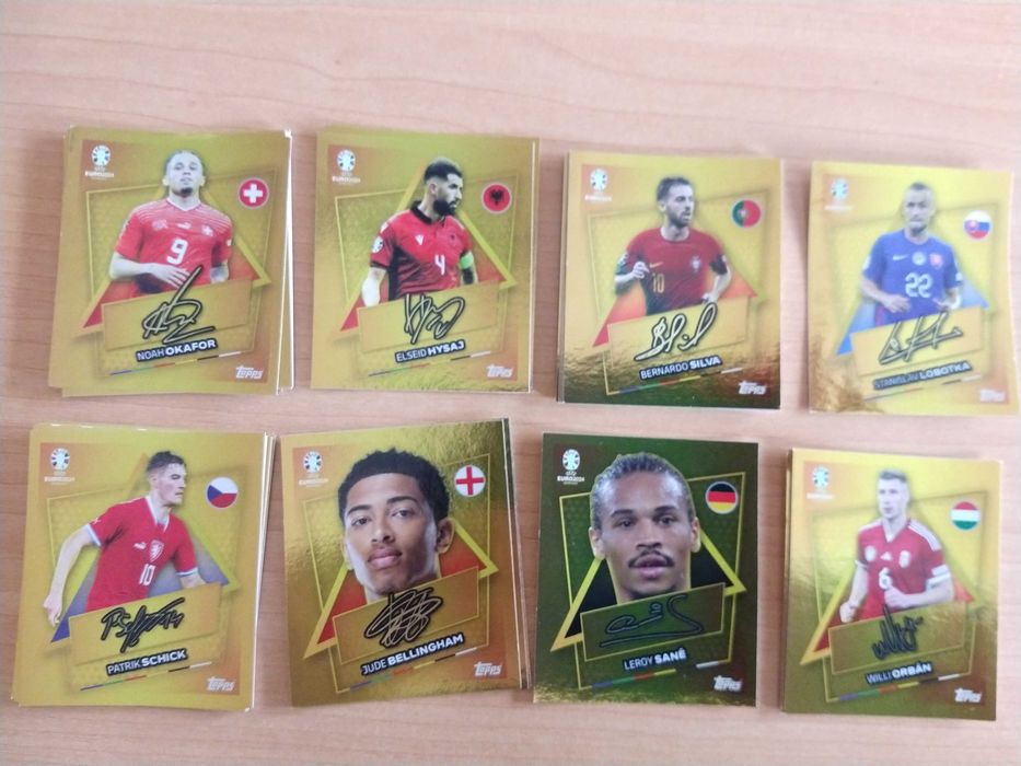 Cromos SP dourados Topps Euro 2024 Odivelas • OLX.pt