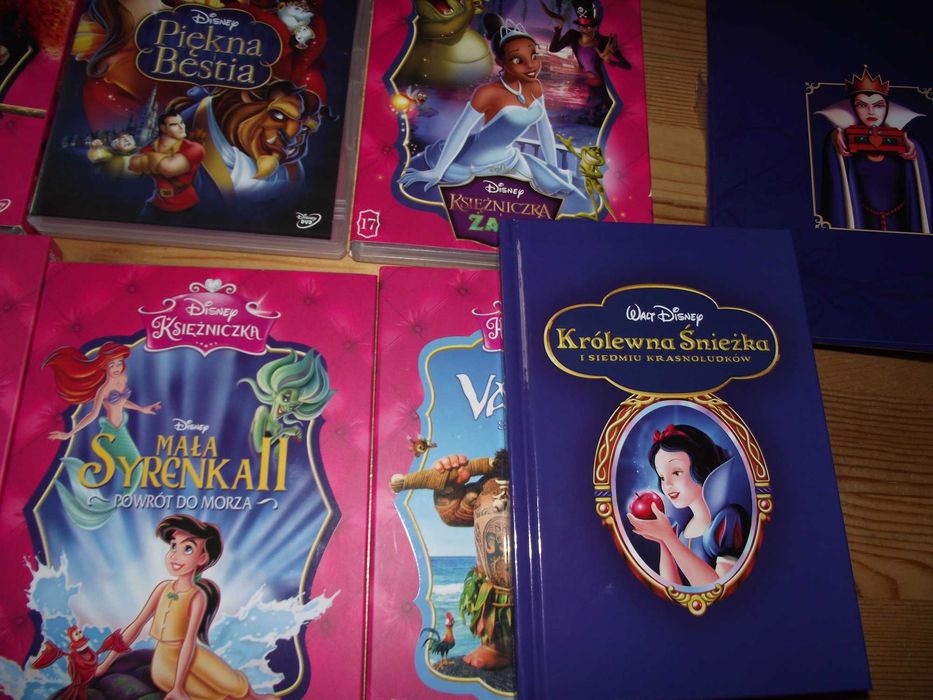 Piękna i Bestia 4 bajki nowe Disney dvd filmy Boronów • OLX.pl