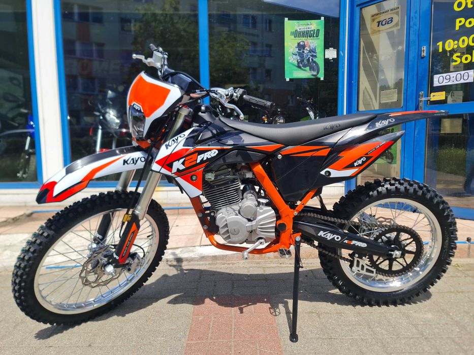 Kayo 250 K2 PRO!Nowość 2024!Lampa przód!19KM! Raty! Dowóz! Police Anny Jagiellonki • OLX.pl
