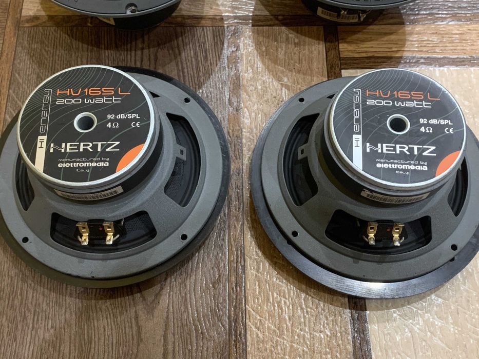 Hertz HV165 L Комплект 3-х полосная акустика! как новая: 30 500 грн. - Hertz Запоріжжя на Olx