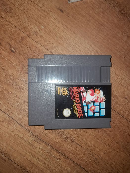Super mario bros. Nintendo nes pal kolekcjonerski stan igła Gliwice ...