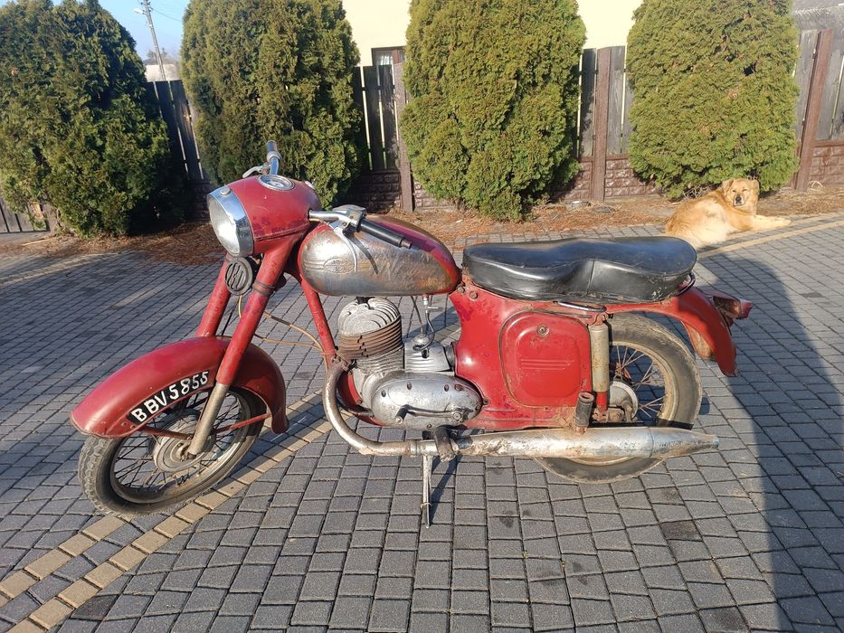Jawa 175 450 zamiana zamienię motocykl quad cross prl auto bus Krze ...