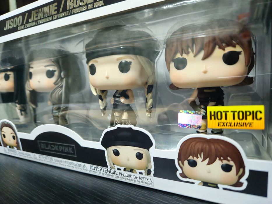 Funko Pop BLACKPINK набор фигурок Hot Topic 4-Pack оригинал Exclusive ...