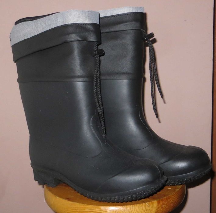 Kalosze gumo-filcowe z osłonami. gumofilce rozmiar 40/41 Poznań Wilda ...