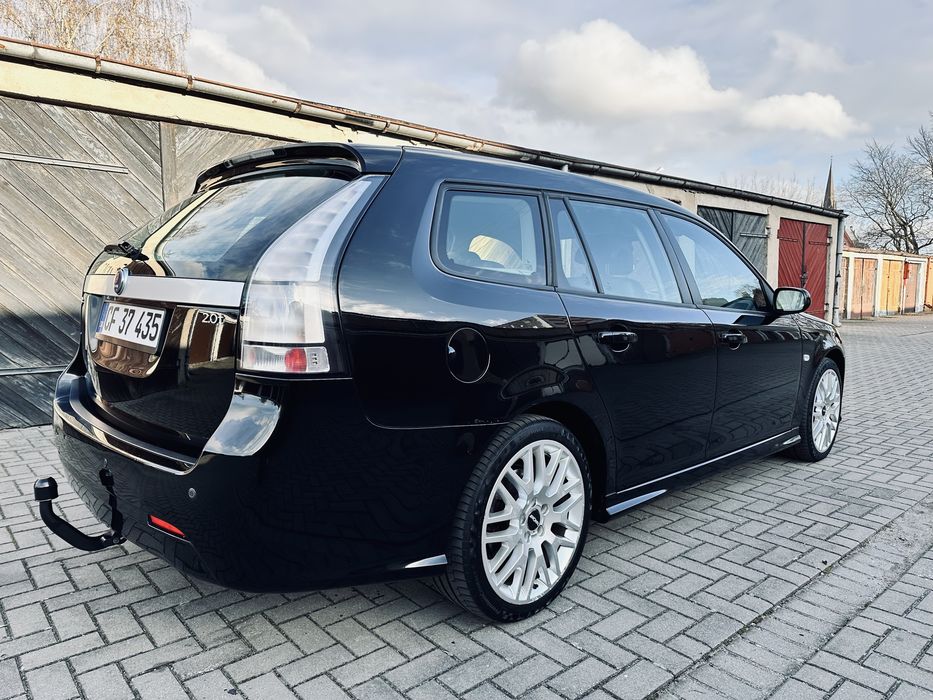 Saab 9-3 2.0 turbo 175KM / manual / skora / alu 18 Drezdenko • OLX.pl