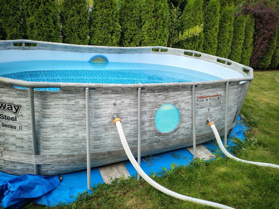 Basen ogrodowy plus filtr piaskowy Bezrzecze • OLX.pl