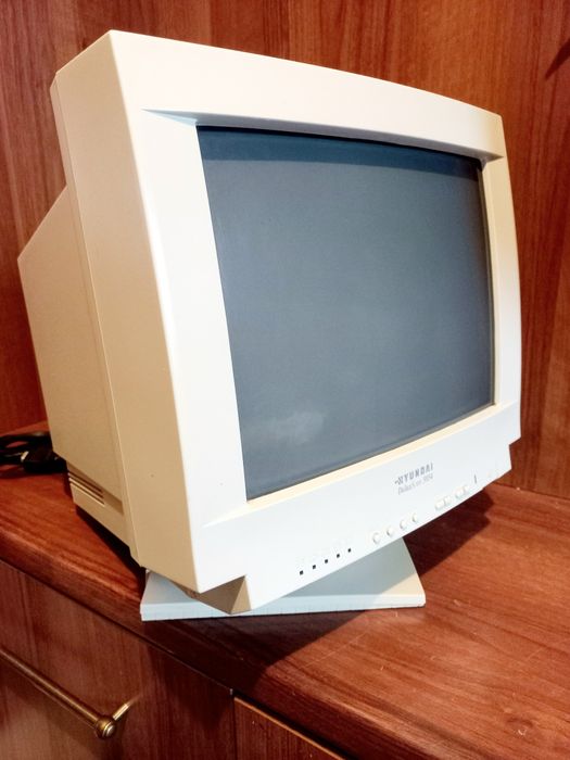 Retro gaming monitor Hyundai HL5854B stary Leszno • OLX.pl
