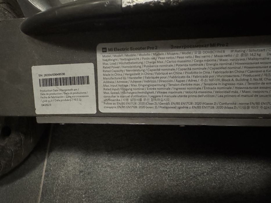 Xiaomi Electric Scooter Pro 2 електросамокат: 3 500 грн ...
