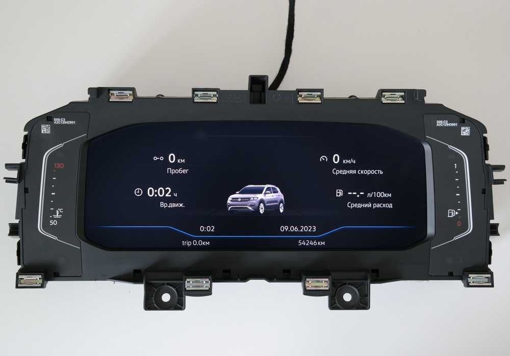 Цифровая Приборная Панель AID Virtual Cockpit VW Polo T-Cross 2018 ...