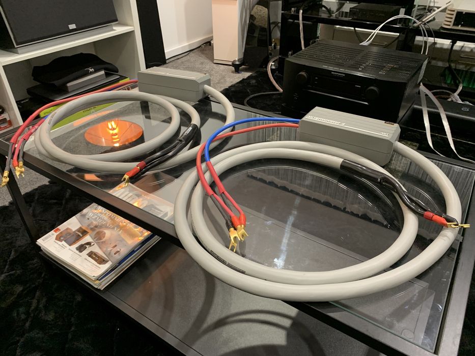 Kable głośnikowe Hi-End MIT Terminator 2 Bi-Wire 2x3m Stan Idealny ...