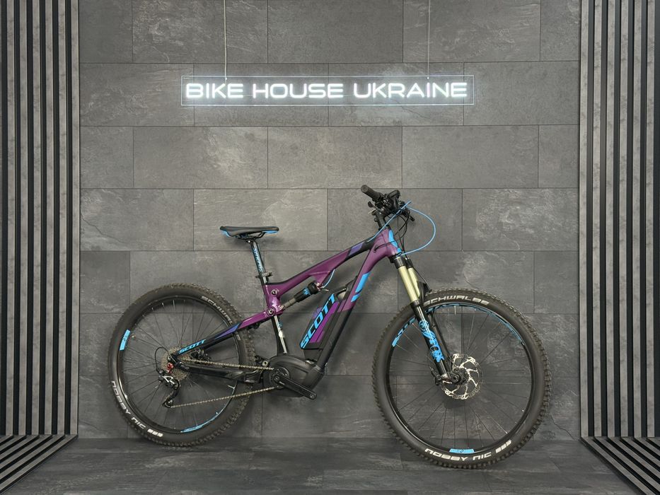 Двопідвісний електровелосипед Scott Genius Plus: 69 950 грн. - Електровелосипеди Львів на Olx